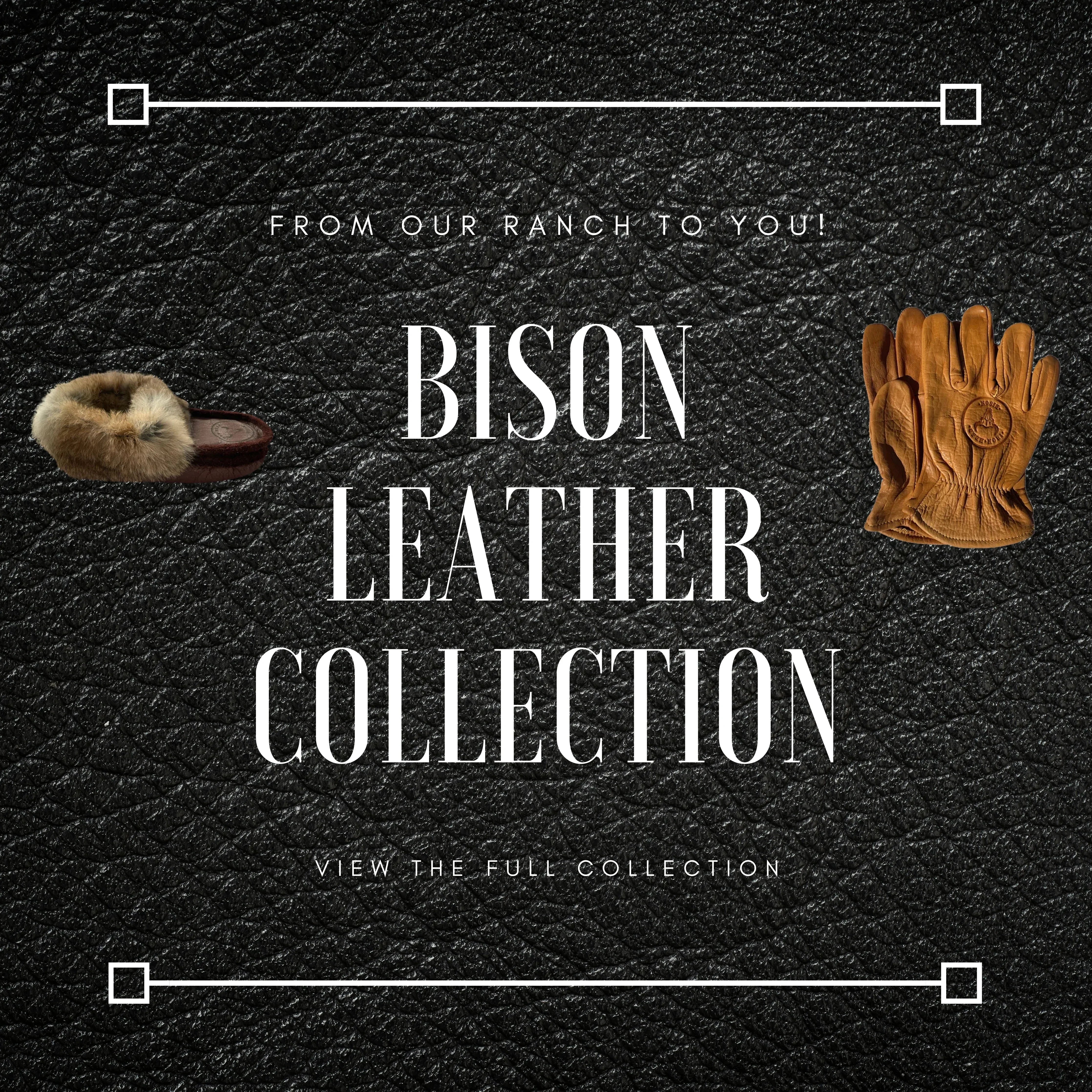 Bison Leather Collection – Iron Head Bison